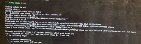 Unable To Install Nixos Rnixos
