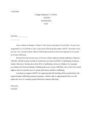 CSP Policy Letter Docx Gallage Stephanie C De Silva