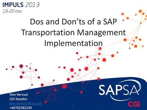 Pdf Dos And Donts Of Sap Tm Impl Dokumentips