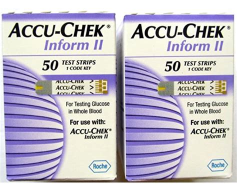 Roche Accu Chek® Inform Ii Test Strips Save At — Tiger Medical