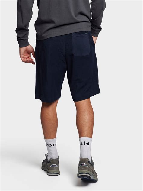 reverse loopback short in navy blue penfield