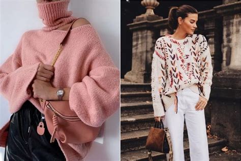 Вязані кофти стильні модні фасони і образи осені 2022 Mega Music Pro