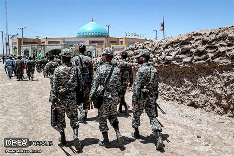 تصاویر آموزش میدانی دانشگاه افسری آجا در منطقه عملیاتی شلمچه هیئت معارف جنگ شهید صیاد شیرازی