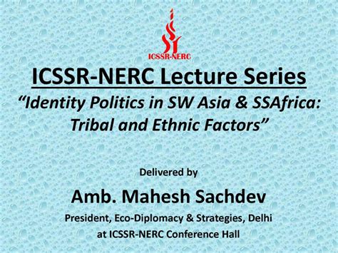 Icssr Nerc Lecture Series 6 December 2022 Icssr