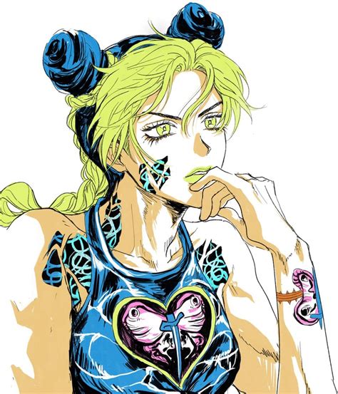 Kujo Jolyne And Stone Free Jojo No Kimyou Na Bouken And More Drawn By Chadol C Danbooru