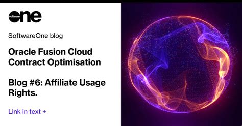 Oracle Oraclefusioncloud Cloudoptimisation Softwareone Softwareone