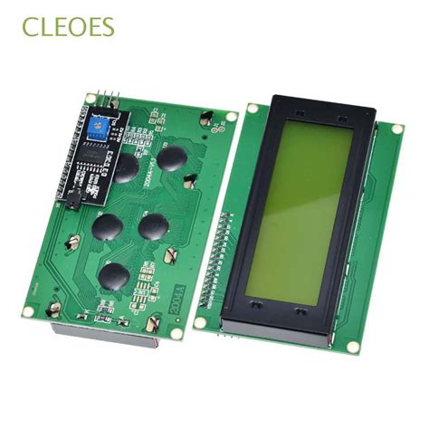 mô Đun màn hình lcd xanh lá iic i2c cho arduino 20x4 character