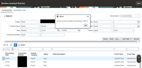 Export To Excel Does Not Work Through My Client Groups Payroll Review Journal Entries