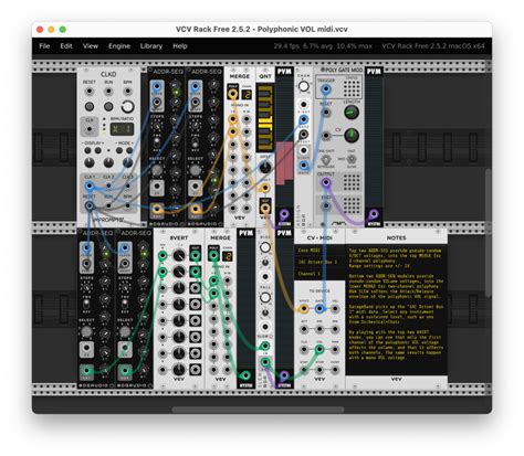Polyphonic Vol Midivcv Patchstorage