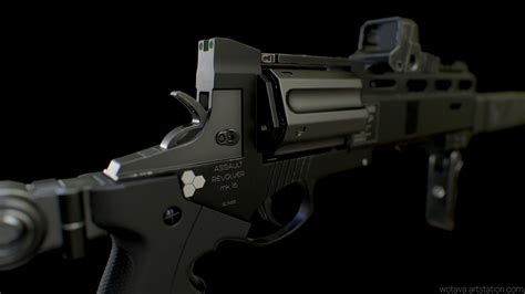 Bogdan Kishchak Rsh 12 Assault Revolver