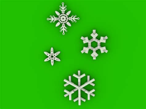 Lego Moc Snowflake Pack By Brickler224 Rebrickable Build With Lego