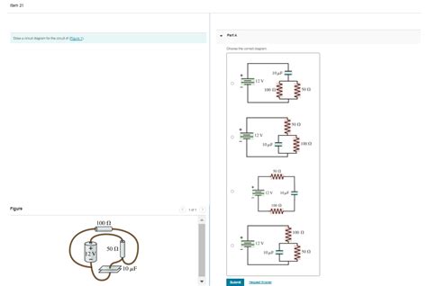 Item Part A Draw A Circuit Diagram For The Circuit Chegg Com