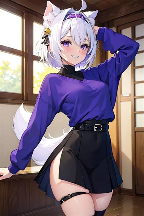 Filian Vtuber Created With Seaart Ai