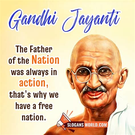 Slogans On Gandhi Jayanti Slogans World