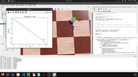Webots Epuck Distance Task Youtube