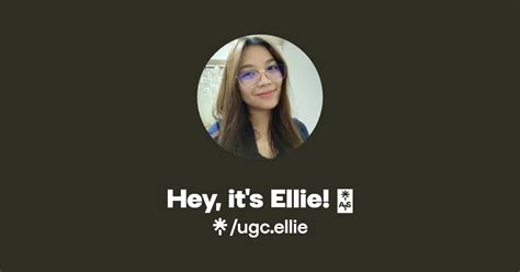 Hey Its Ellie 🍀 Instagram Tiktok Linktree