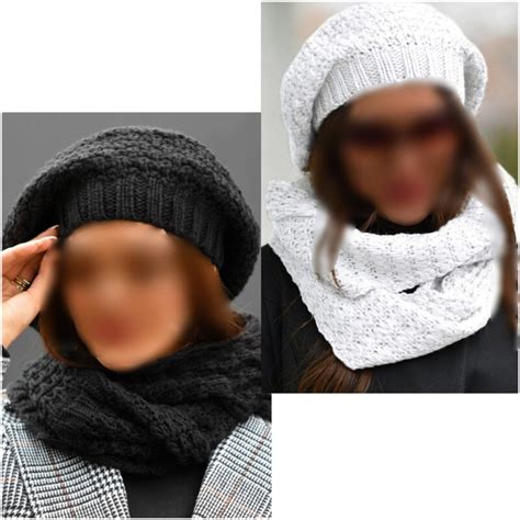 خرید و قیمت ست کلاه شال رینگی بافت اورجینال کلاه فرانسوی شال و کلاه