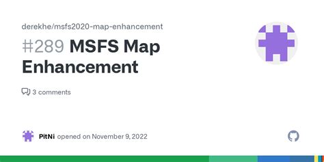 Msfs Map Enhancement · Issue 289 · Derekhemsfs2020 Map Enhancement