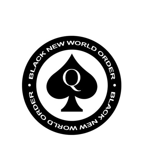 Black New World Order Temporary Tattoo Etsy