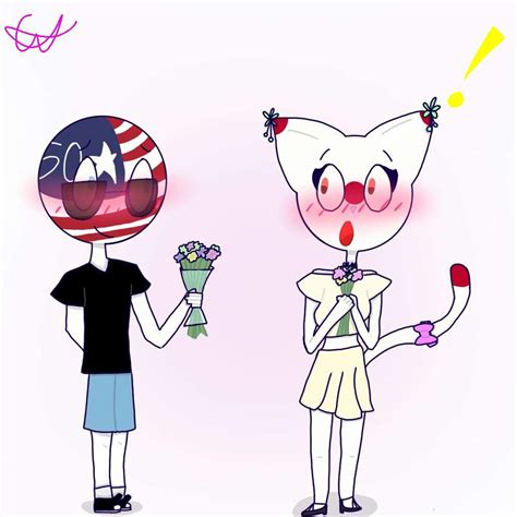 America X Japan Countryhumans Eng Amino