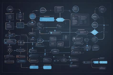 Premium Photo Ux Ui Flowchart Application Development Prototype Design User Experience Concept