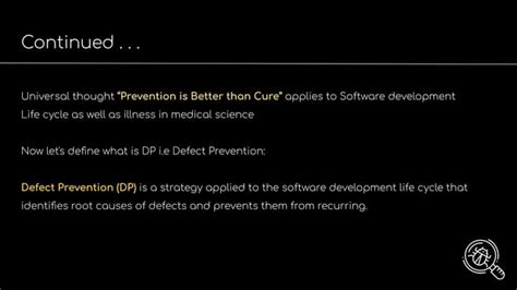 Software Defect Prevention Ppt