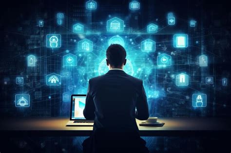 Premium Photo Securing The Cyber Frontiers Safeguarding Data With