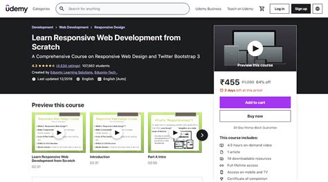responsive website development and design specialization get