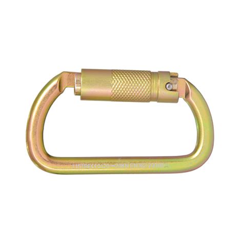 Steel Quarter Turn Locking Bulb Type Karabiner Karam Middle East