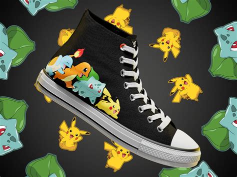 피카츄 꼬부기 파이리 등장 포켓몬스터 25주년을 기념하는 컨버스 협업 컬렉션이 출시된다