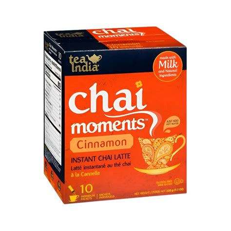 Tea India Cinnamon Instant Chai 10 Sachets 233g