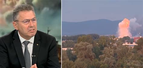 Ректорът на Минно геоложкия университет Причината за взривовете в Елин Пелин може да бъде