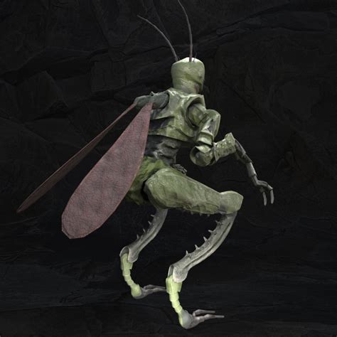 Grasshopper Mutant 3d Model Turbosquid 1629558