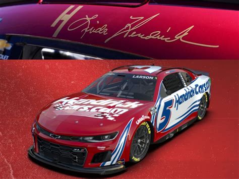 Why Does Kyle Larsons Car Feature Rick Hendricks Wife Lindas Name At