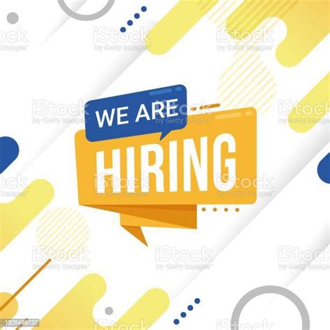 채용공실 벡터 일러스트레이션을 위한 배너 디자인 채용 개념에 대한 스톡 벡터 아트 및 기타 이미지 개념 객실 있음 검색 Istock