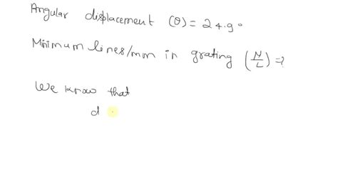 Solved Question 5 1 Pts You Are Planning To Order A Reflective Diffraction Grating You Want