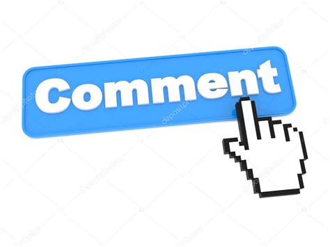 Comment Button Isolated On White Stock Photo Tashatuvango 13130777