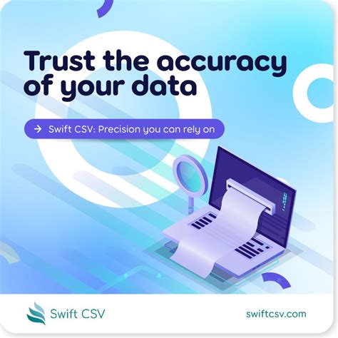 Dataaccuracy Swiftcsv Csvmanagement Accuratedata Swift Csv