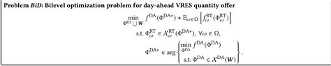A Scalable Bilevel Framework For Renewable Energy Scheduling