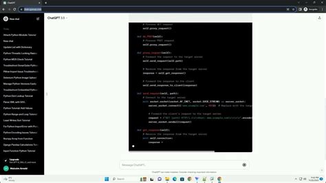 Proxy Server Python Youtube