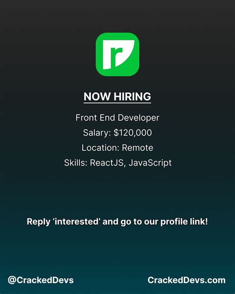 Get Paid To Code 🚀 On Linkedin Hiring Front End Developer Remote 120k