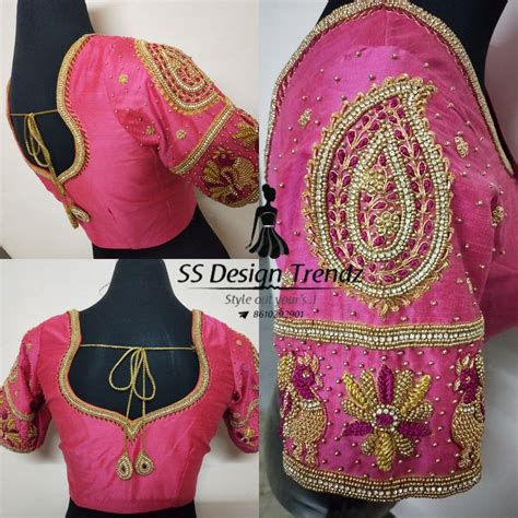 Pin Van Ss Design Trendz Op Aari Work