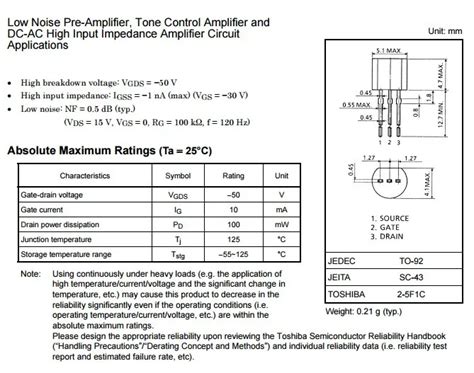 2sk30a Gr K30a 10ma 50v Rf Transistor De Efecto De Campo