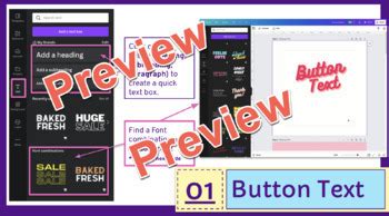 Getting Started With Canva Create Simple Buttons By Megan Zara TPT