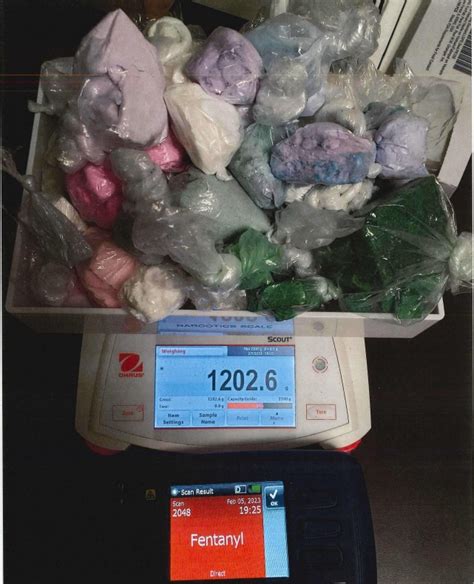 Sfpd Seizes 1 3k Grams Of Fentanyl Other Drugs Kron4
