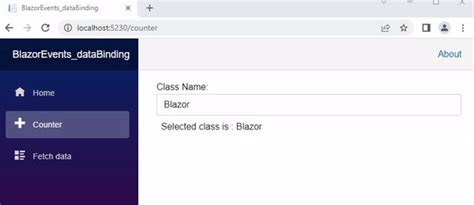Blazor Events And Data Bindings Dot Net Office