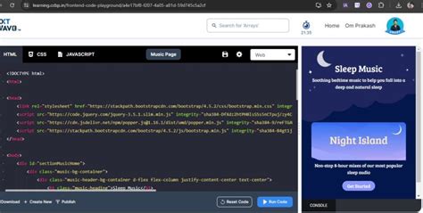 Om Prakash Behera On Linkedin Day1of 1hourofcoding Day Html Css Ccbp Ccbpian Ccbpintensive