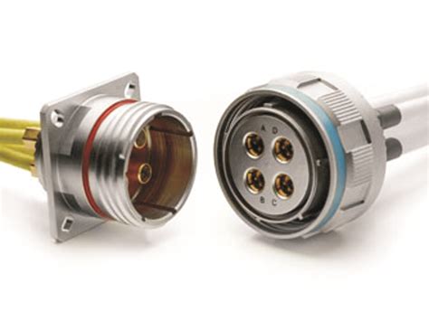 Smiths Interconnect Mil Dtl 38999 Quadrax Connectors