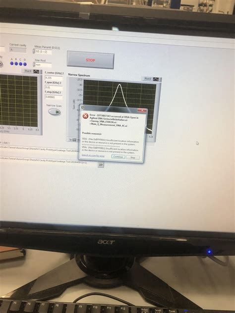 Weird Error R Labview