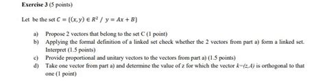 solved exercise 3 5 points let be the set c { x y € r2